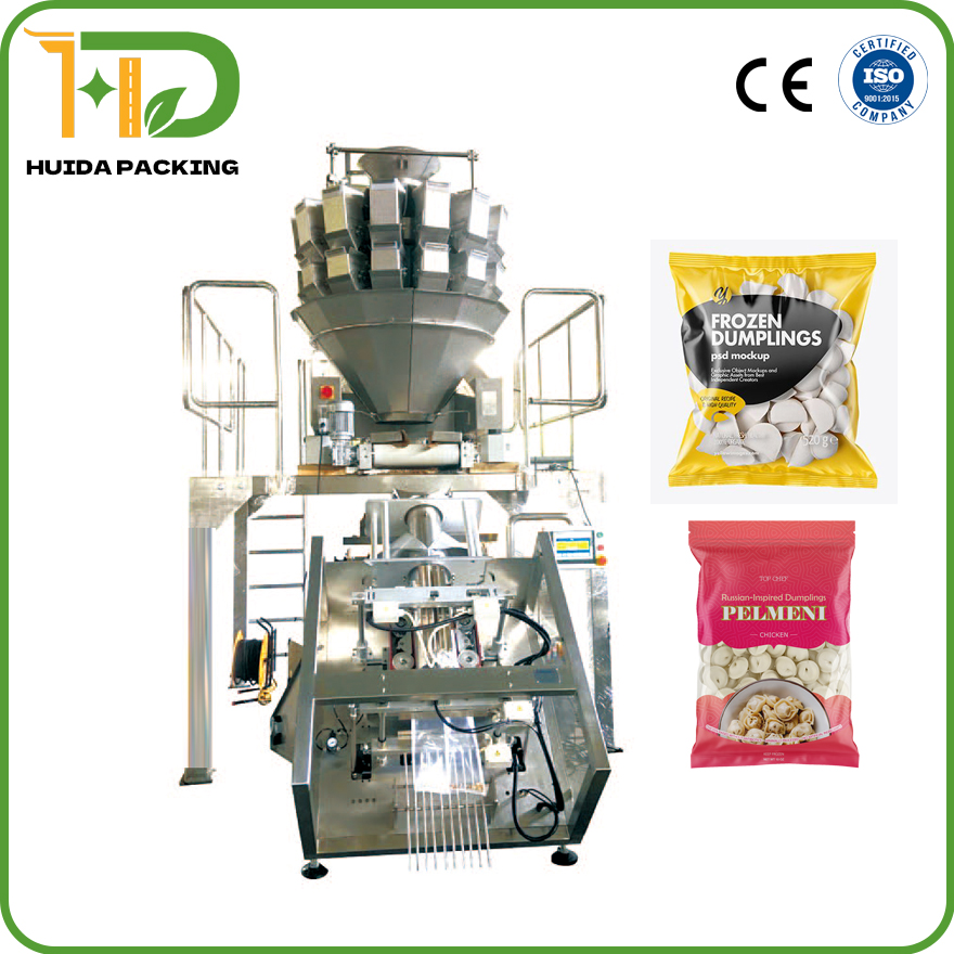 Automatic Inclined Vertical Form Fill Seal Packing Machine Live Fish ...